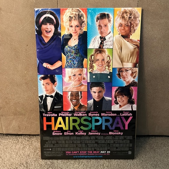 Wall Decor | Hairspray Movie Poster | Poshmark